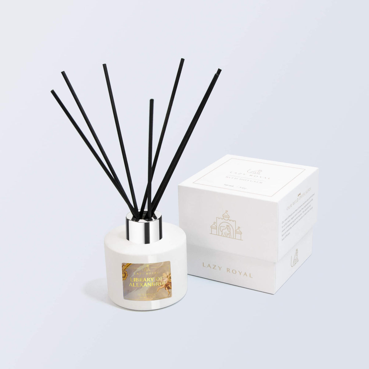 Library of Alexandria 90 ml Reed Diffuser - Inspired by Bibliothque ...